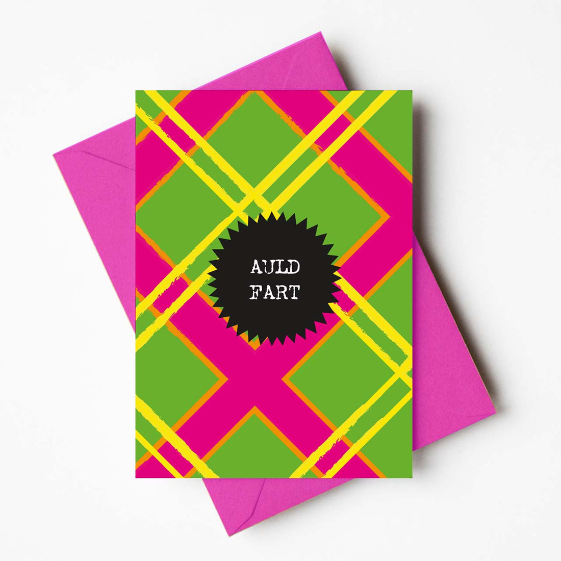 'Auld Fart' Cheeky Scottish Birthday Card – Hiya Pal Ltd
