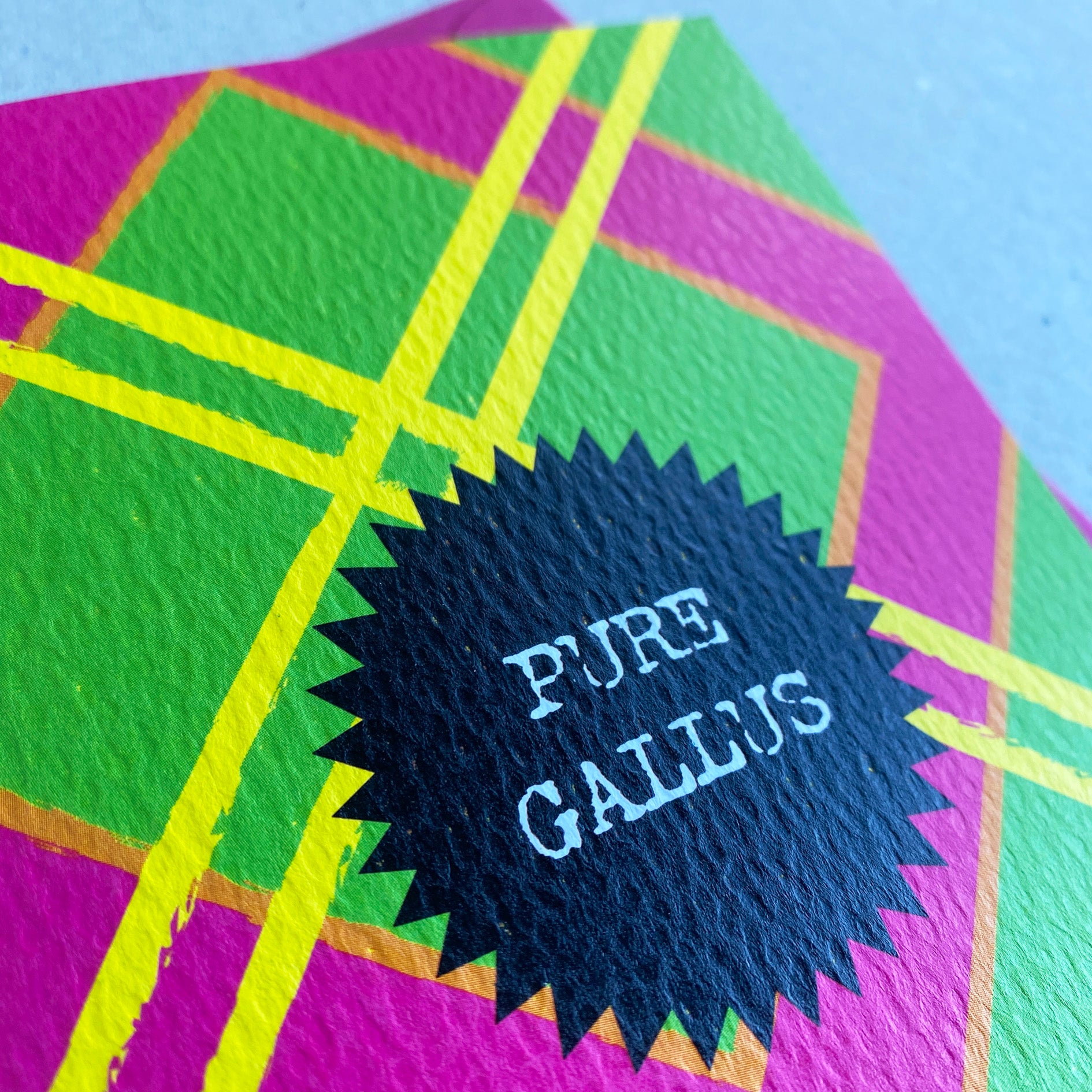 'Pure Gallus' Scottish Banter Card – Hiya Pal Ltd